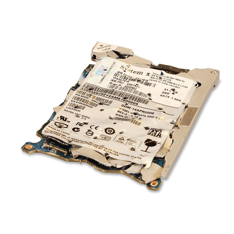 Crusher Destroyer HDD / SSD — Disk Drive Solutions